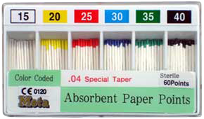 Paper Points Taper .04 #80 60/pk. - Meta | Osung USA