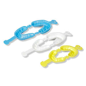 Fluoride Trays Medium Dual Arch White 100/Pk. | Osung USA