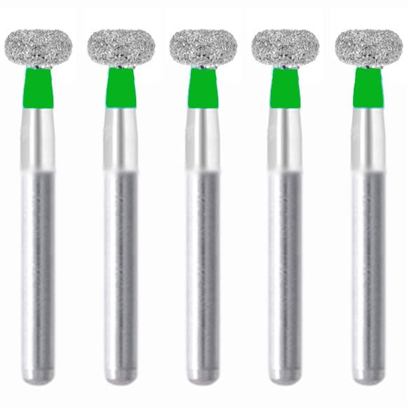 Wheel 4.2 mm Dia. Coarse Grit Diamond Bur 5 per pack. 068.42C1 | Osung USA