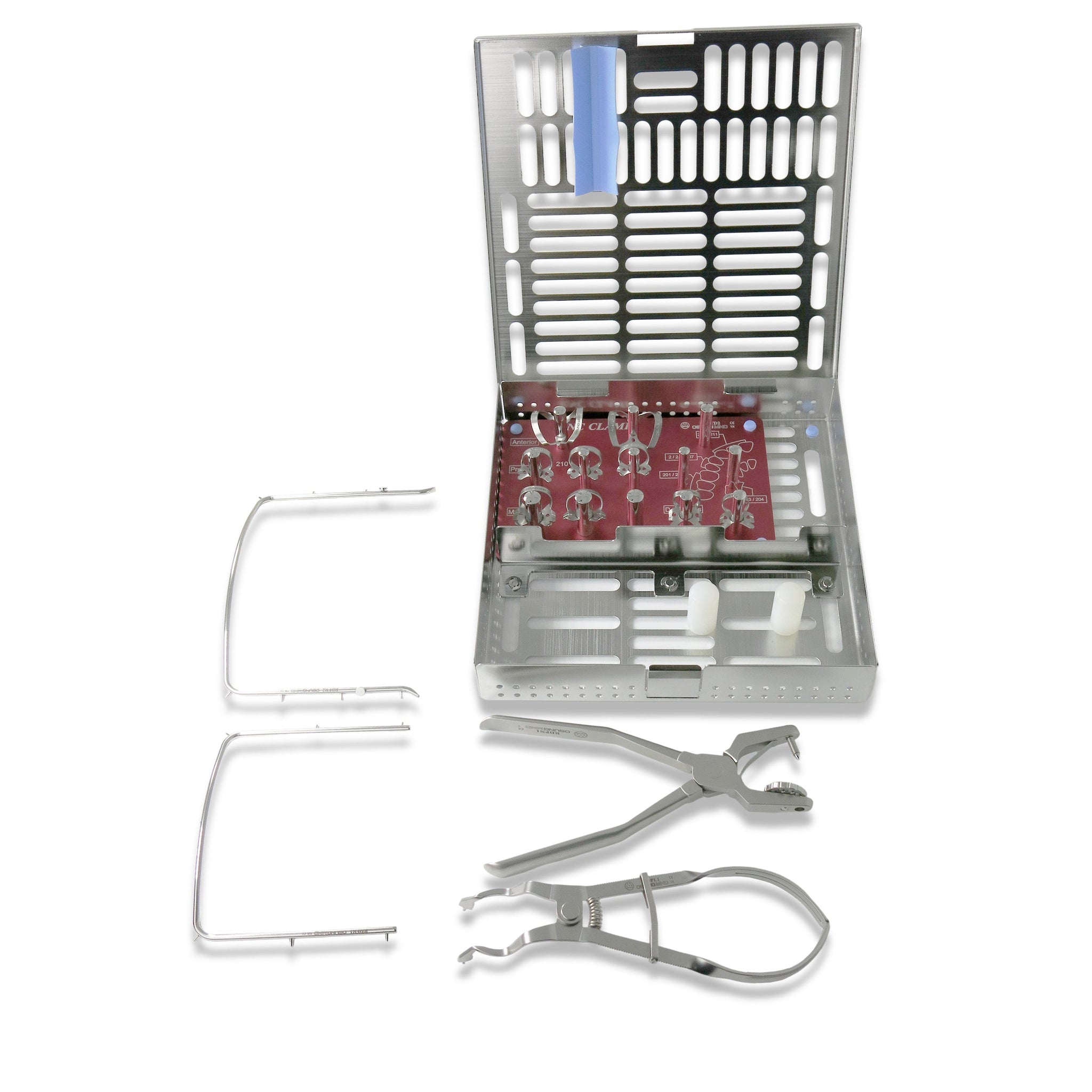Rubber Dam Clamps Kit with Cassette Osung -RDSET | Osung USA