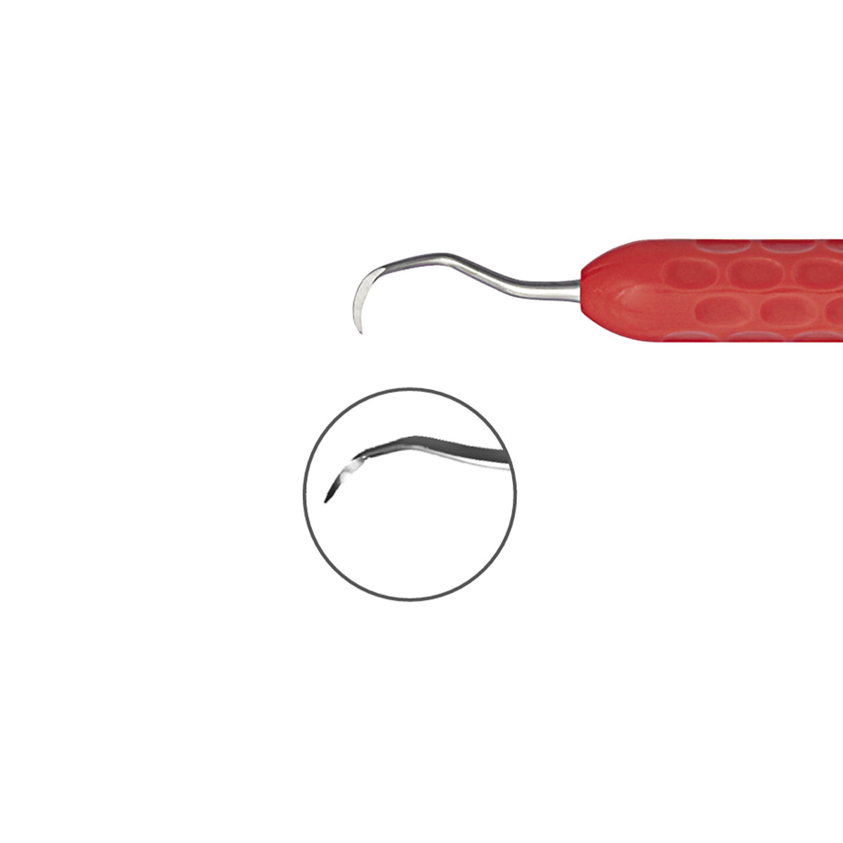 Dental 11/12 Mini Sickle Scaler Autoclavable Silicone Handle Premium ...