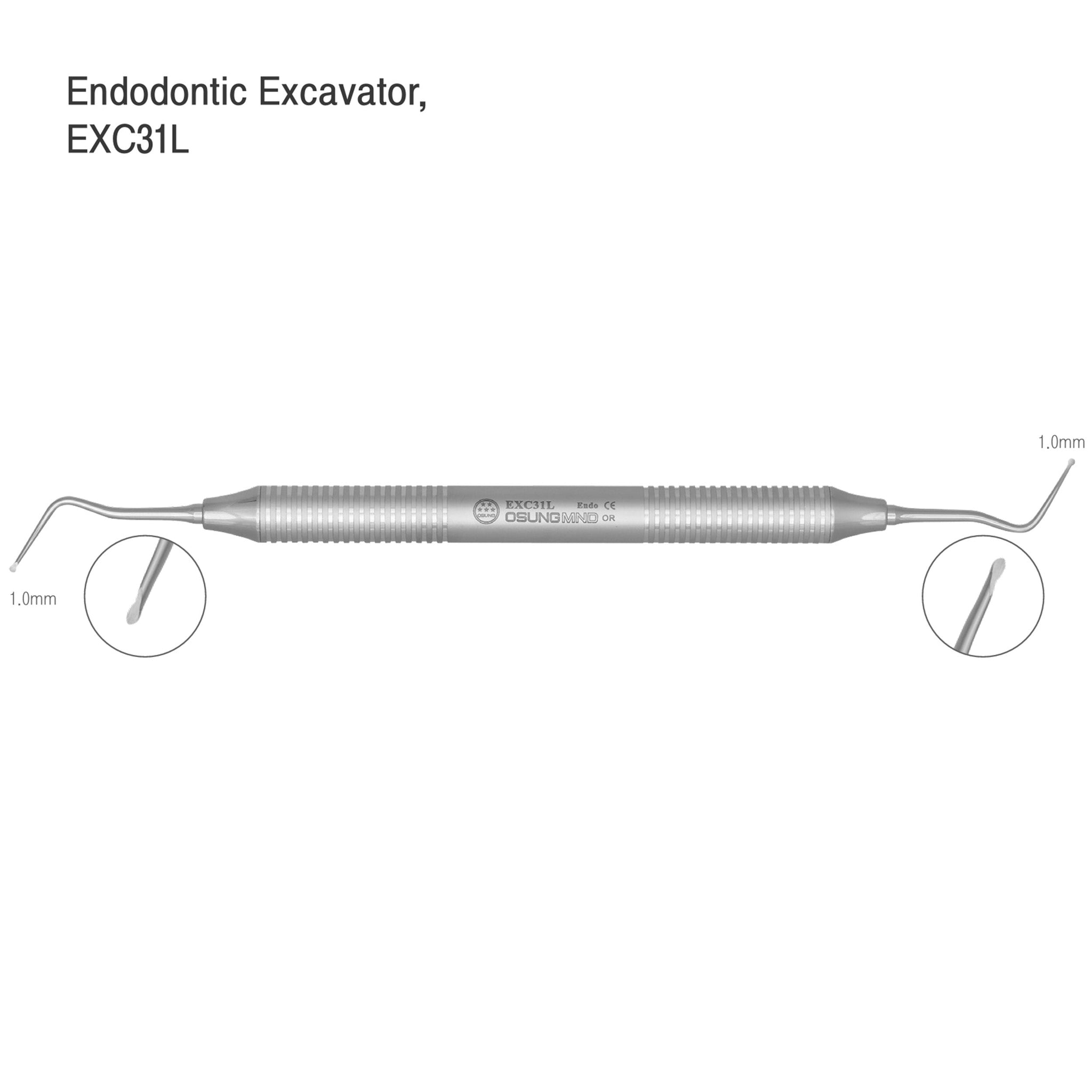 Dental Endodontic Excavator 31L Premium Osung -EXC31L | Osung USA
