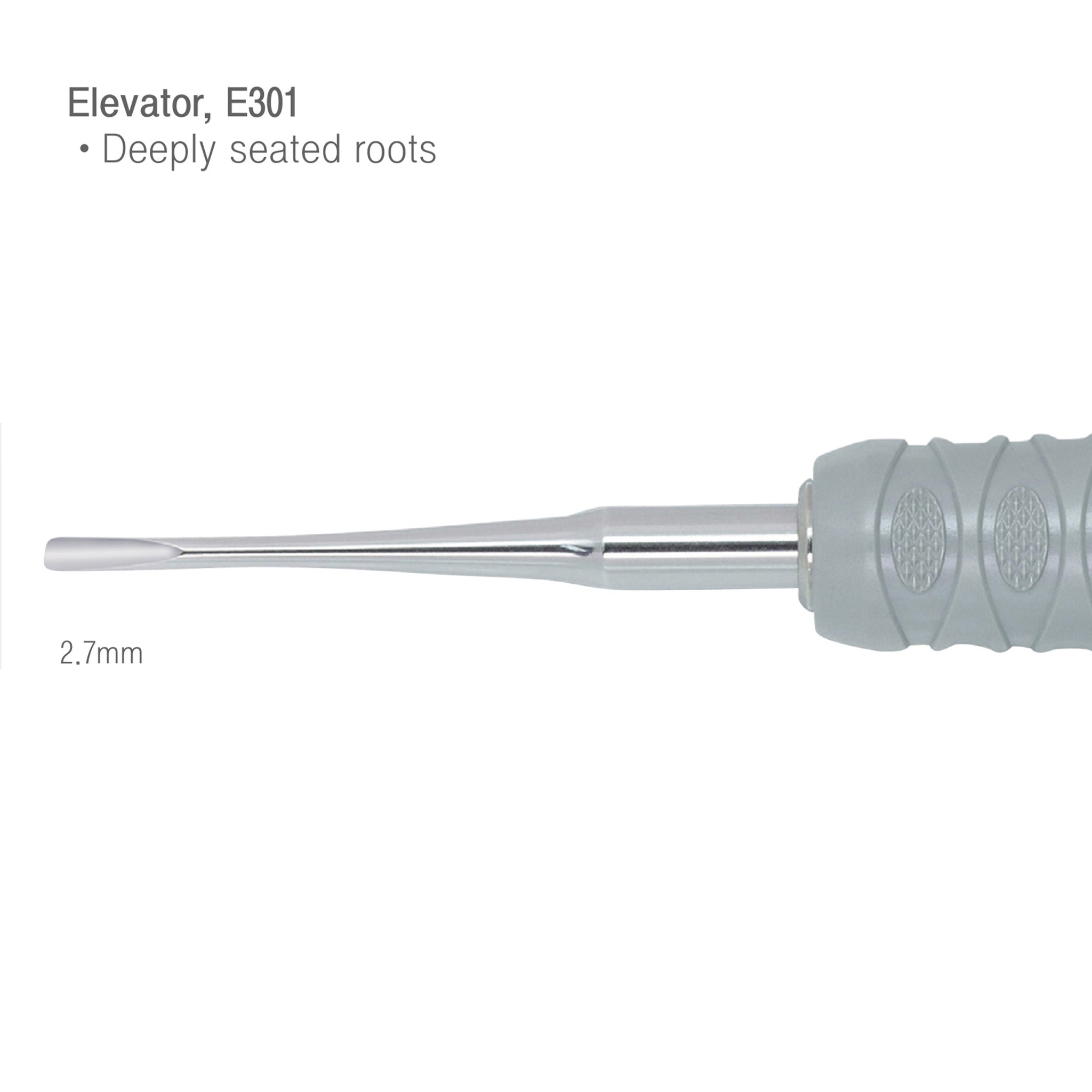 Dental Elevator 2.7mm 301 Premium Osung -E301