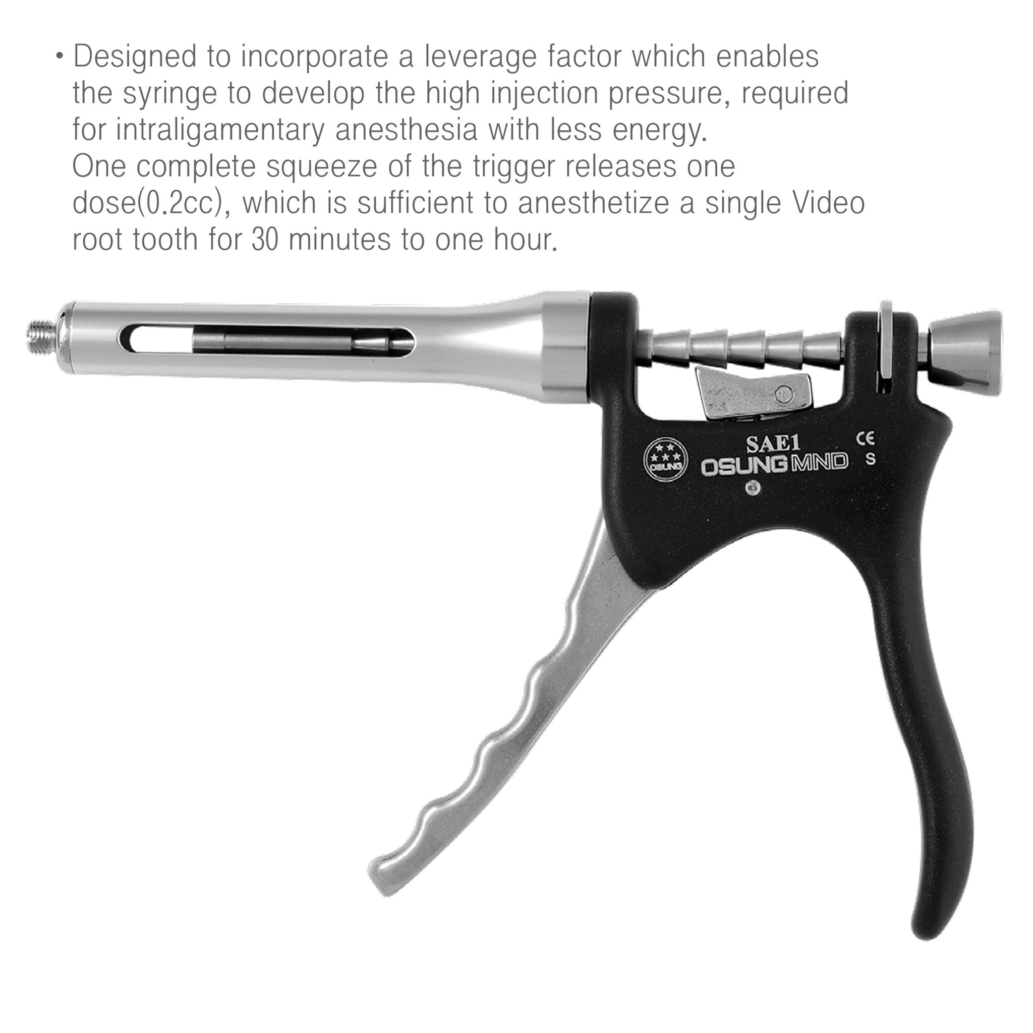 Dental Intraligamentary Syringe Premium Osung -SAE1 | Osung USA