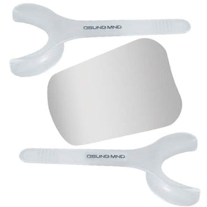 OSUNG Double Sided Photographic Intraoral Mouth Mirror with Retractors ...