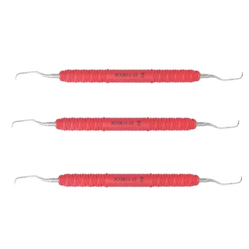 Dental Periodontal Scaling Kit with light wt handles. Set of 3 Dental ...